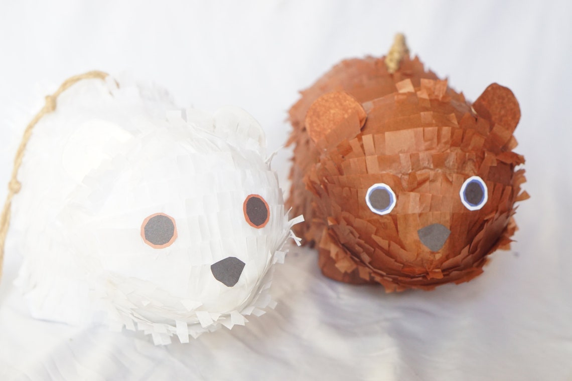 Pinata Bear Animal Pinata Cute Photo Prop Fun Party Game - Etsy