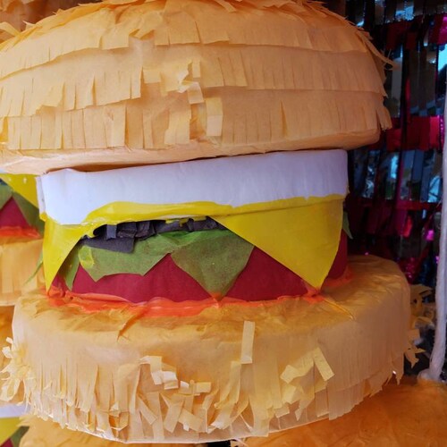 Designer Pinata Inspired by In-n-outs Amazing Cheeseburgers - Etsy