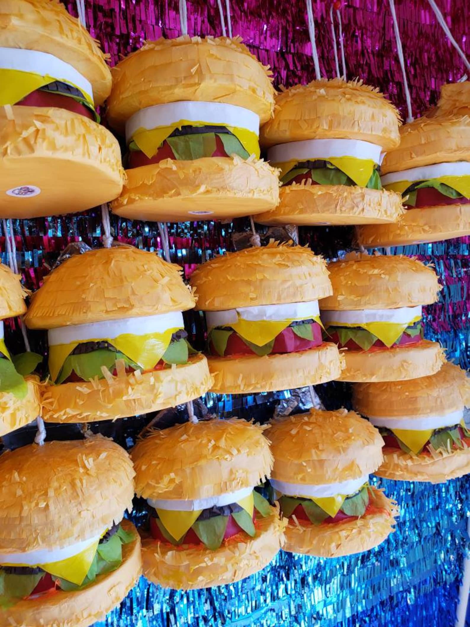 Mini Burger Pinatas Inspired by In-n-outs Amazing | Etsy
