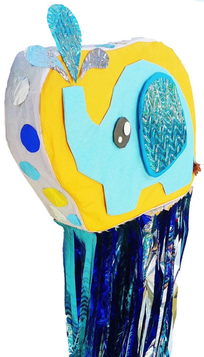 2D Pinata Baby Blue Elephant Squirting Water | Fun Party Game | Baby ...