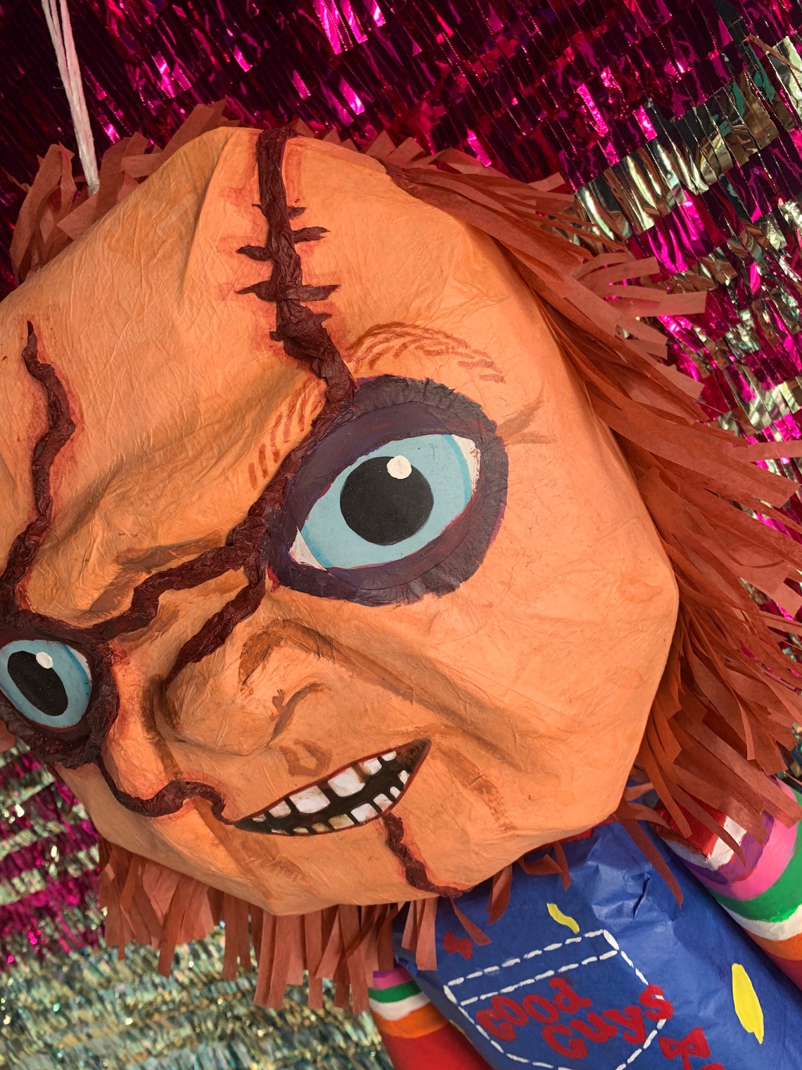 Scary Chucky Inspired Doll Piñata | Etsy