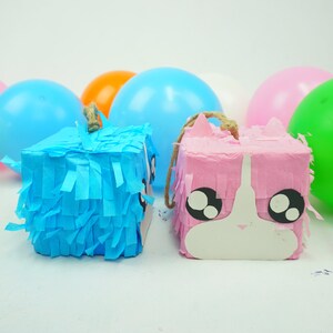 3 Mini Treat Box Kitty Cats Pinatas I Cute Party | Surprise Pinatas Set ...