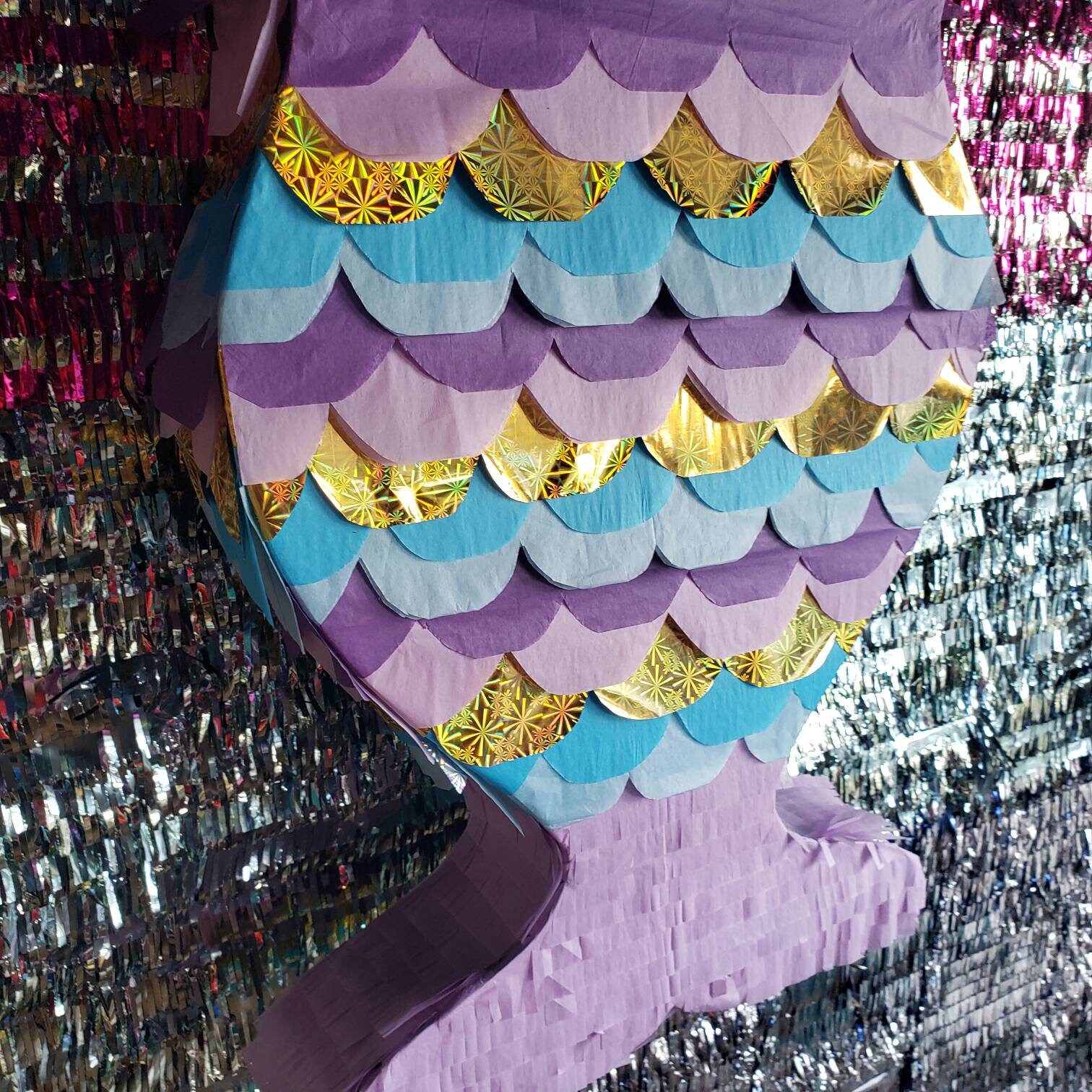 Baby Girl Mermaid Tail Piñata - Etsy