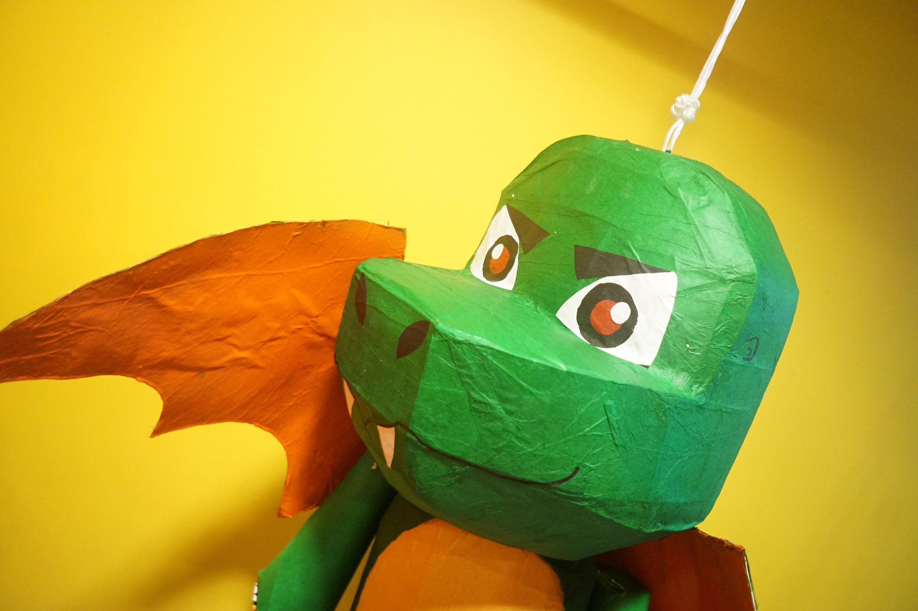 Green Dragon Pinata Party Game Centerpiece Decorations | Etsy