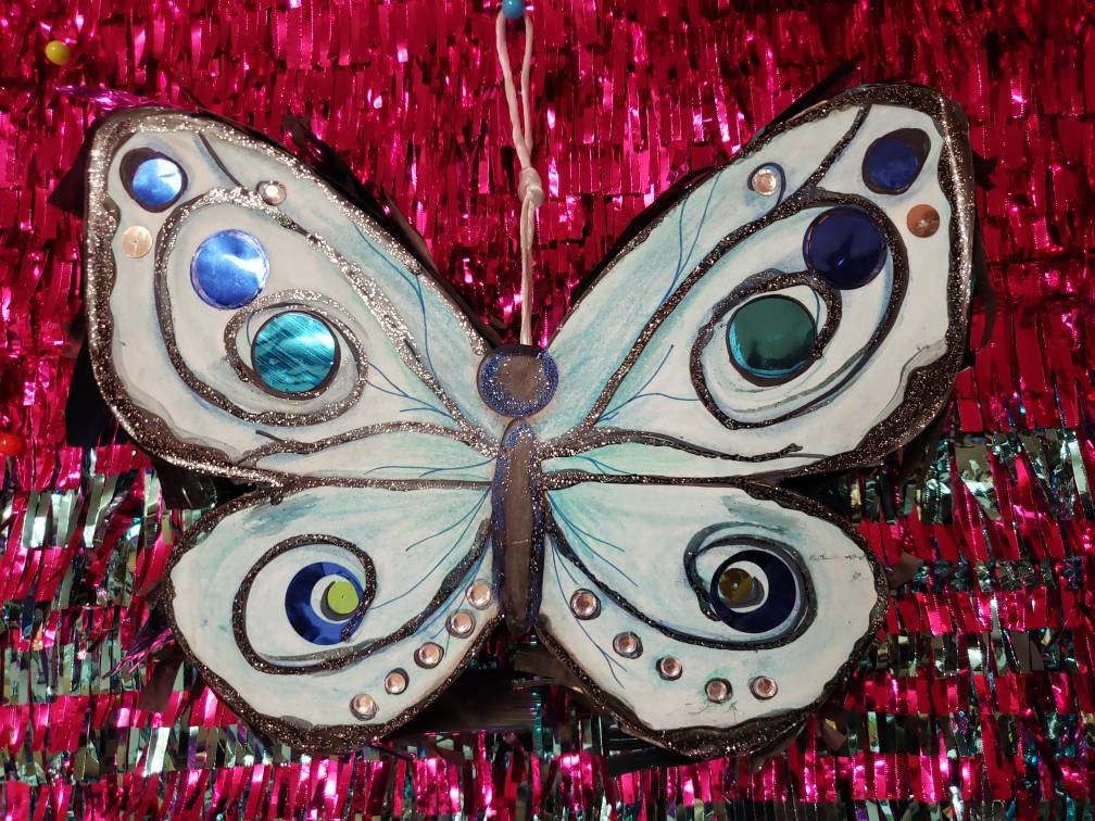 Pretty Butterfly Pinata Fun Party Game Butterfly Party - Etsy