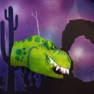 Green Dinosaur Pinata | Party Game | Centerpiece | Decorations | Boy's ...