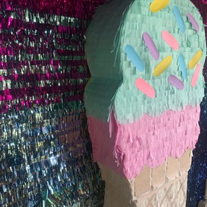 2D Ice Cream Cone - Etsy