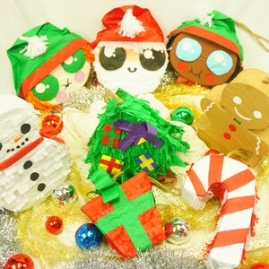 2D Pinata Christmas Gingerbread Man | Fun Party Game | Party Decor ...