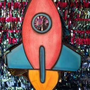 Pinata Rocket Ship | Space Pinata | Soace Party Decor | Outer Space ...