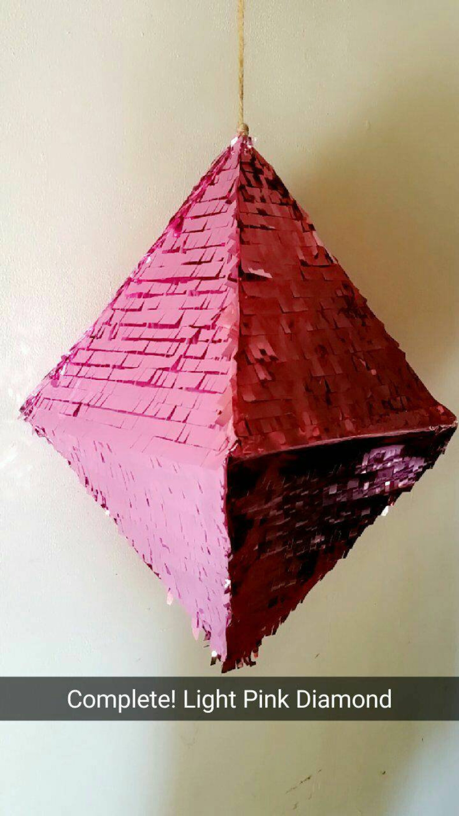 Pinata Diamond Foil Fringe Pinatas Wedding Pinatas - Etsy