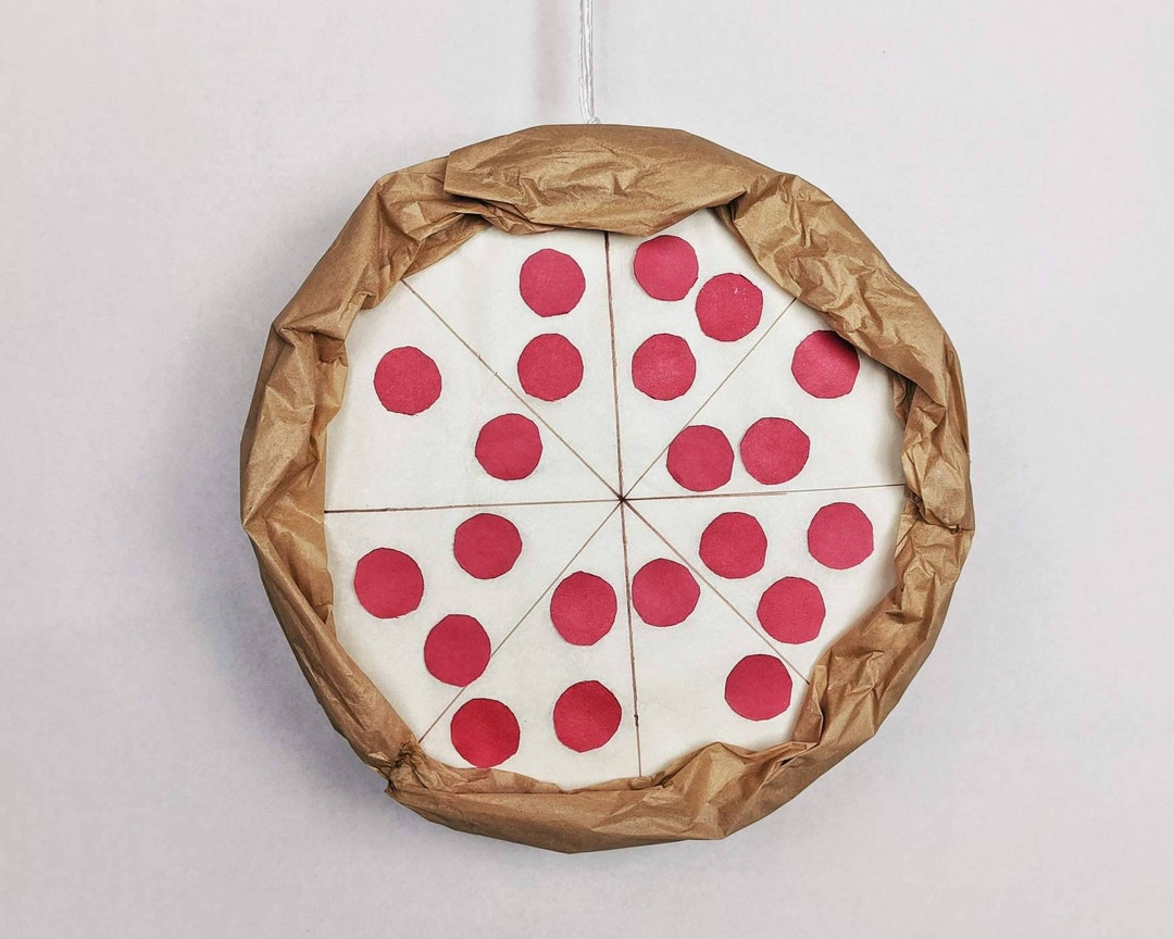 Handmade Pizza Pinata - Perfect for Food-themed Parties | Pizza Theme ...