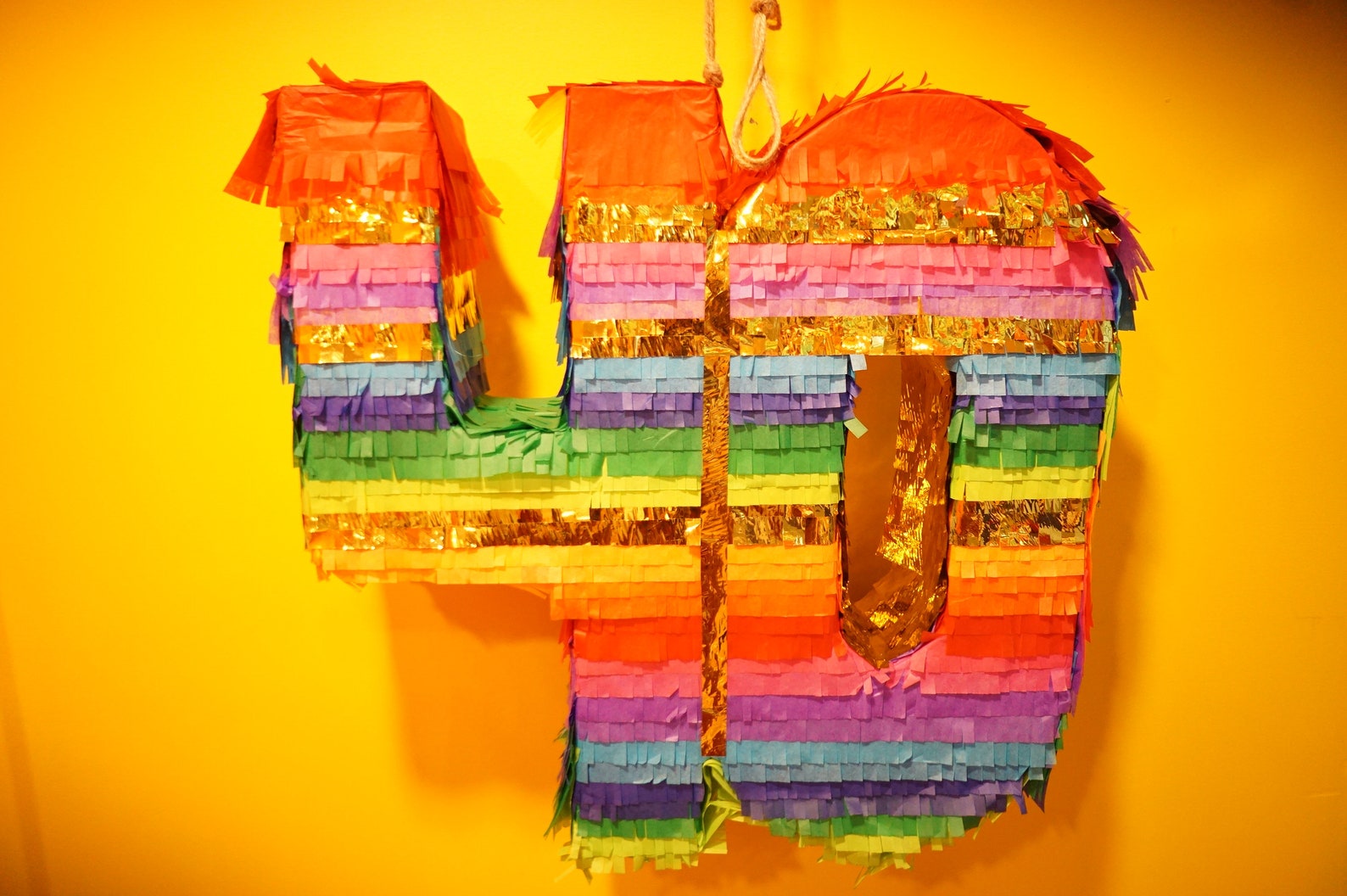 2D Number 40 Piñata Customizable Pinata Forty Birthday - Etsy