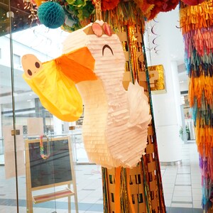 2D Stork Holding Baby Pinata | Gender Reveal Pinatas | Baby Shower Game ...