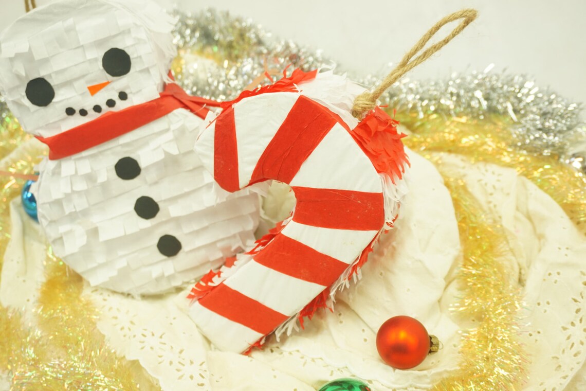 2D Pinata Candy Cane Fun Party Game Party Decor | Etsy