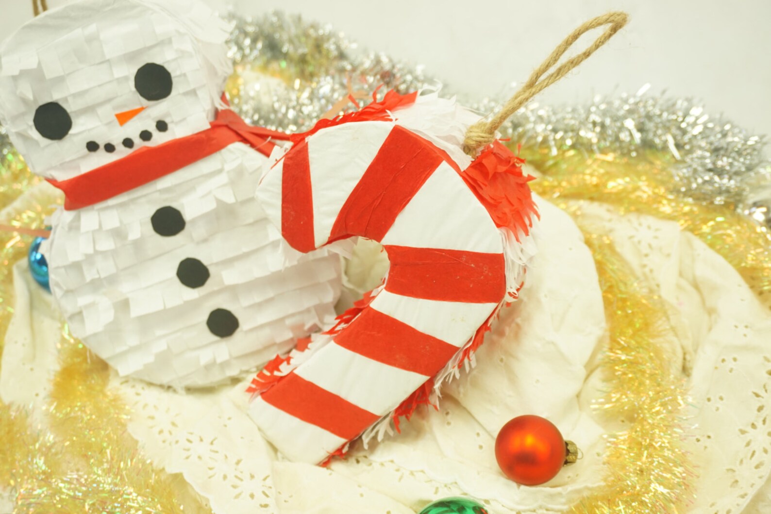 2D Pinata Candy Cane Fun Party Game Party Decor | Etsy