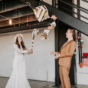 Pinata Diamond| Foil Fringe Pinatas | Wedding Pinatas | Wedding Theme ...