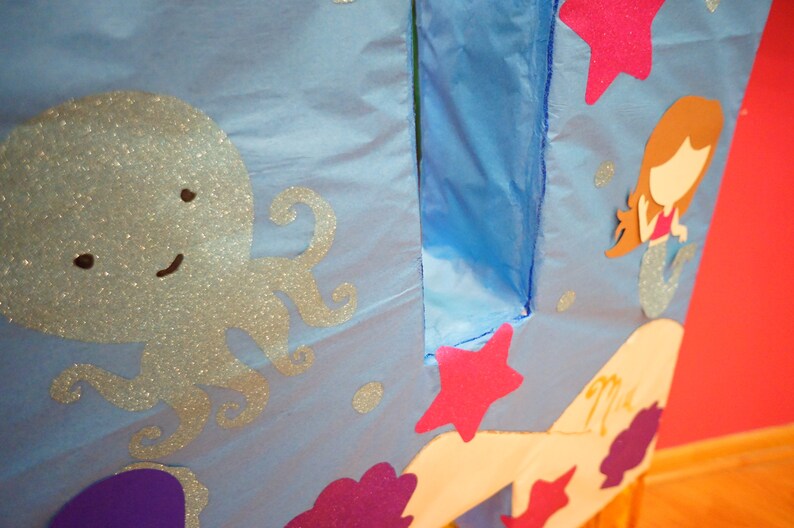 Number Four Birthday Mermaid Piñata | Etsy