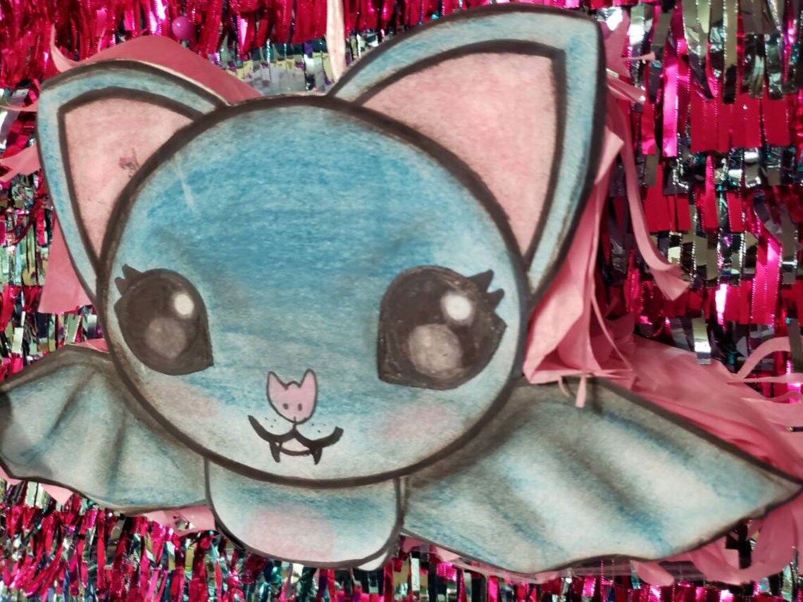 Halloween Bat Pinata Fun Party Game Halloween Party Decor | Etsy