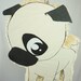 2D Pug Pinata | Dog Lovers Party Decor - Etsy