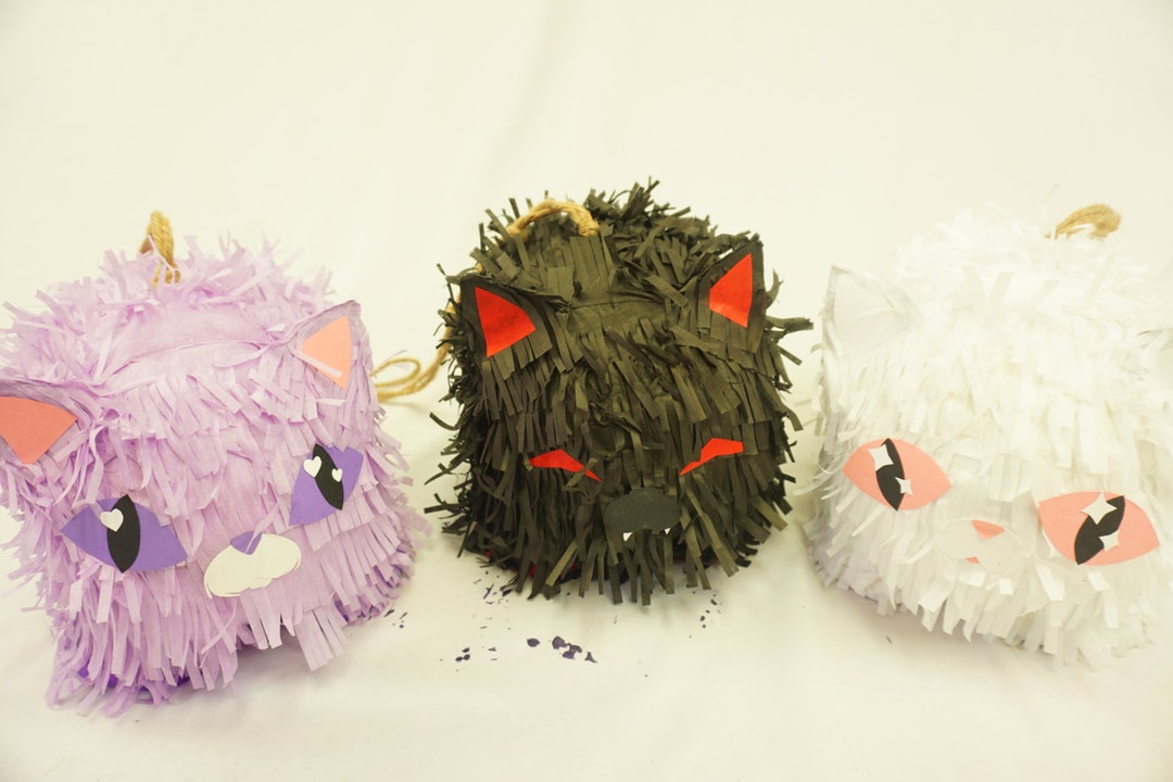 Adorable Kitten Pinata Perfect for Kawaii Birthday Decor - Etsy