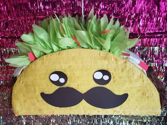 Pinata Taco Food Pinata Cute Photo Prop Fun Party Game | Etsy