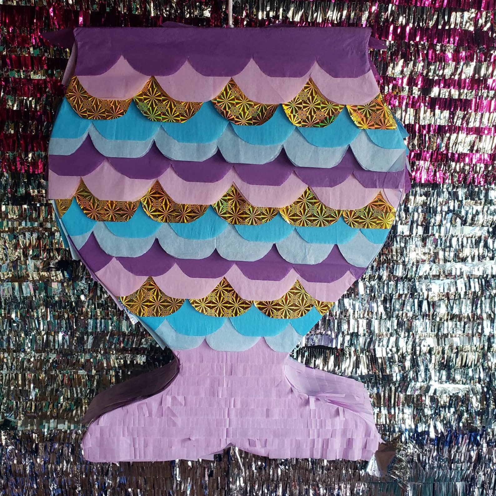 Baby Girl Mermaid Tail Piñata - Etsy