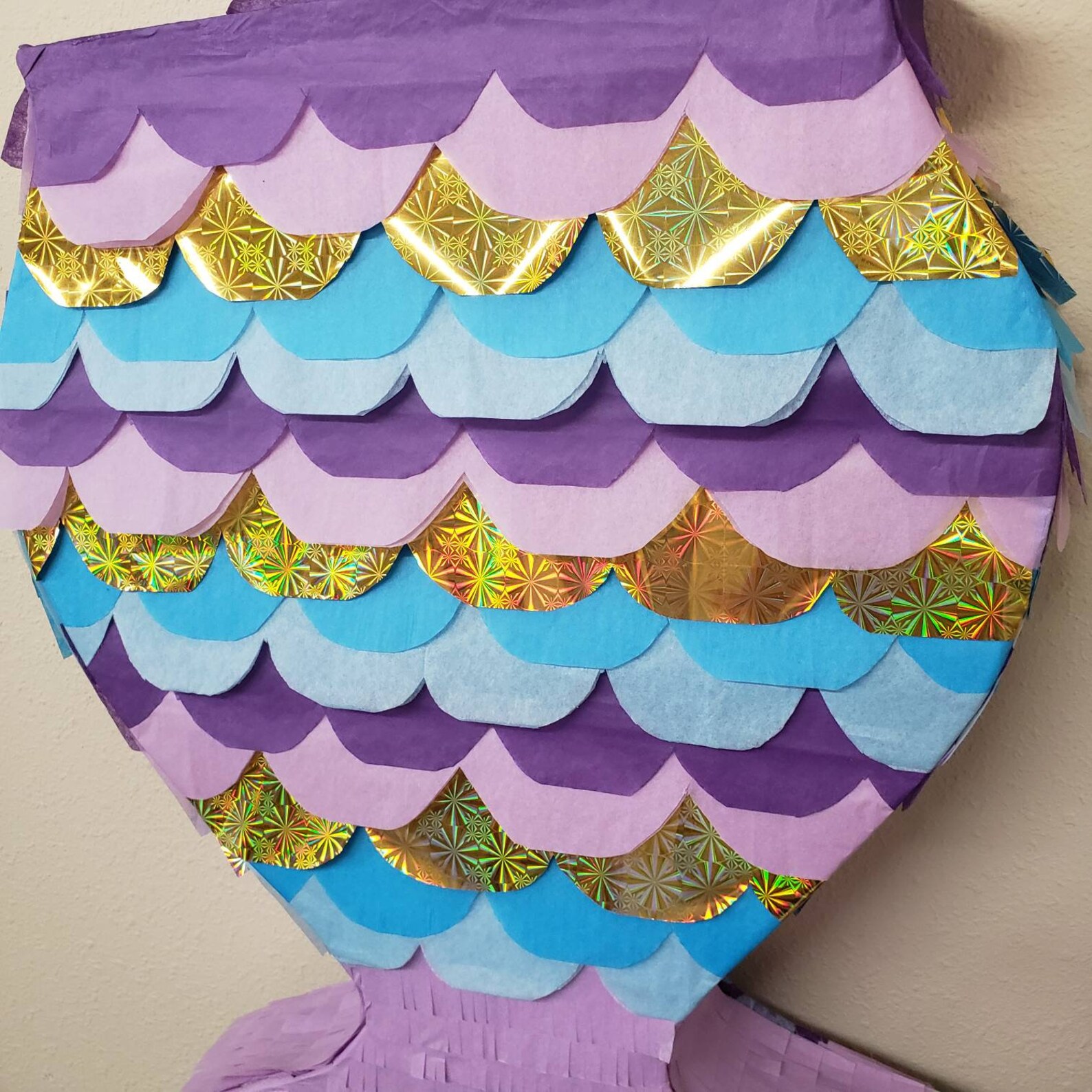 Baby Girl Mermaid Tail Piñata - Etsy