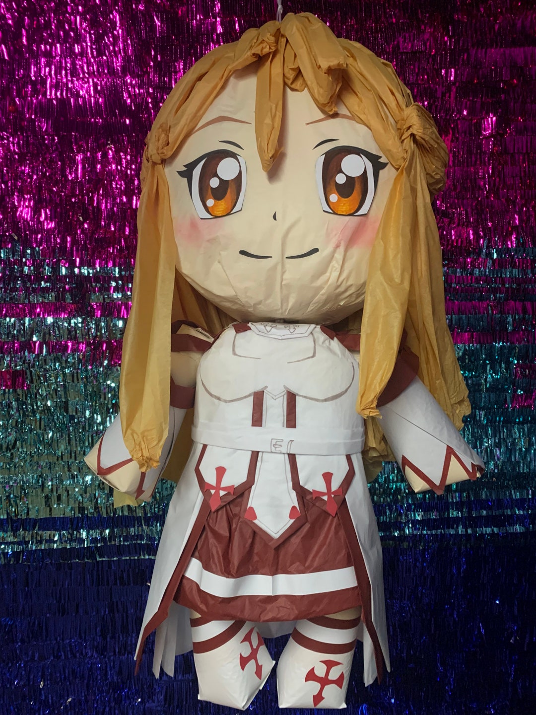 Custom Anime Character Pinata | Movable Limbs, Interactive Party Game ...