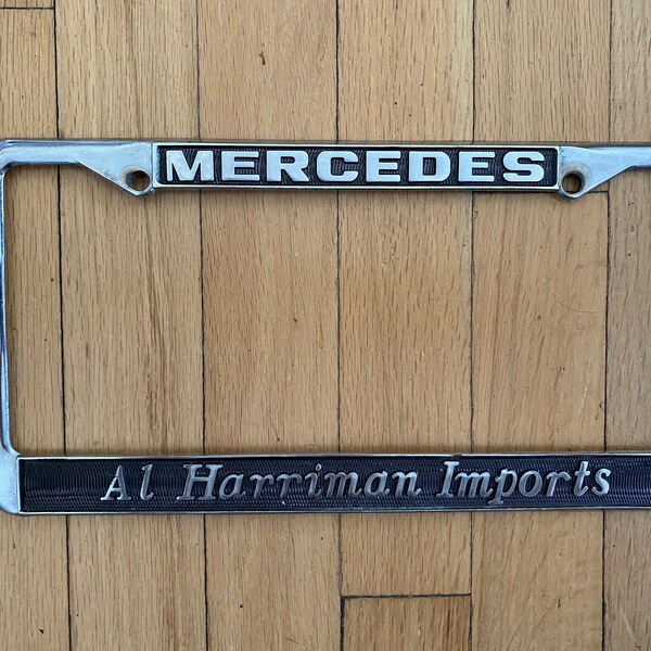 Mercedes License Plate - Etsy