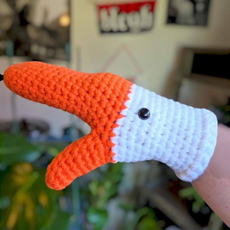 Goose Crochet Gloves - Etsy