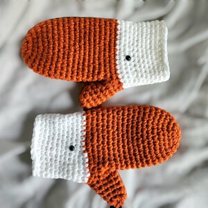 New Color Crochet Goose Mittens, Handmade Crochet Mittens, Winter ...