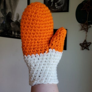 New Color Crochet Goose Mittens, Handmade Crochet Mittens, Winter ...