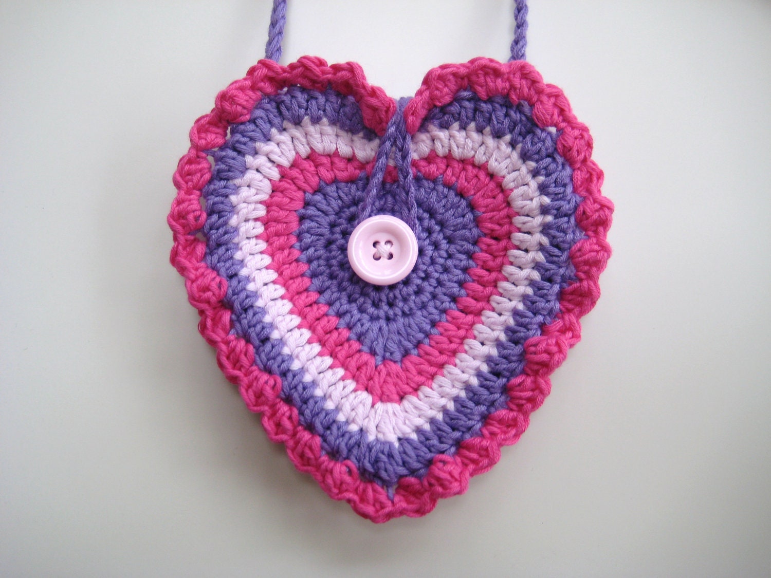 Crochet Bag Pattern Heart purse bag INSTANT DOWNLOAD PDF | Etsy