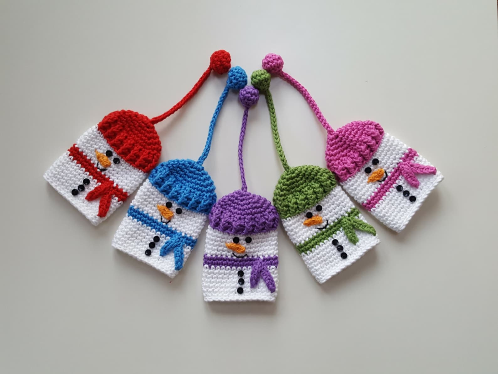 Crochet Pattern Snowman Keycosy INSTANT DOWNLOAD PDF, Uk and Us ...