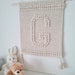 Crochet Pattern Letter G Wall Hanging, PDF, UK & US Terms No107 ...