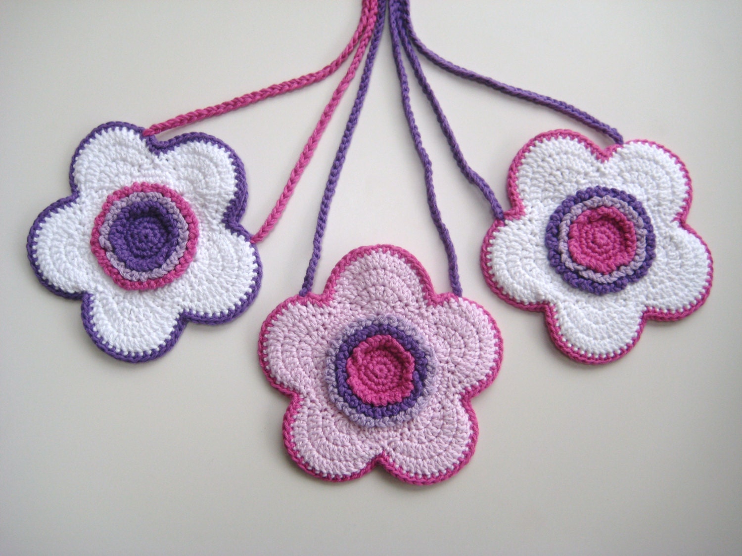 Crochet Bag Pattern Flower Shaped Purse Bag INSTANT DOWNLOAD PDF, Girl ...