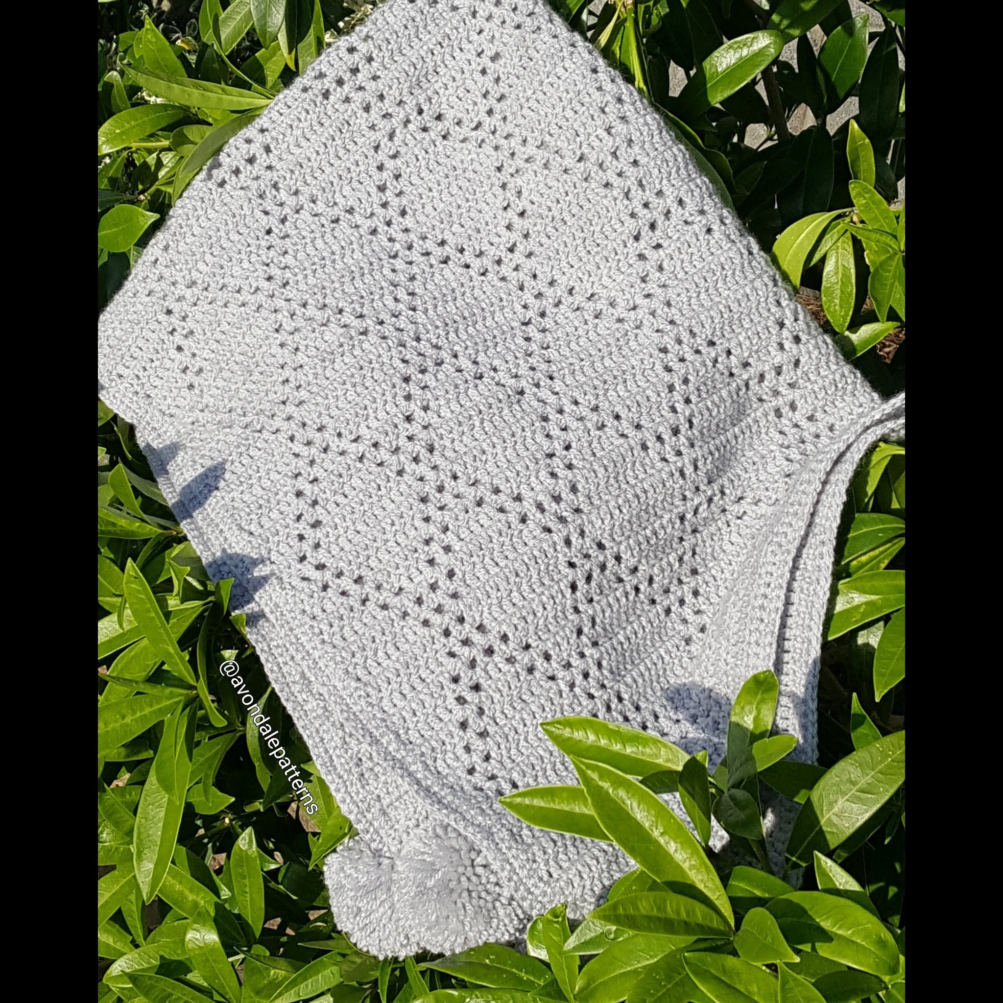 Crochet Blanket Pattern Double Diamond Filet Blanket PDF Uk - Etsy