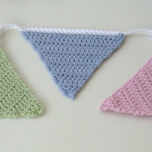 Crochet Pattern Flags Triangle Bunting Garland INSTANT DOWNLOAD PDF ...
