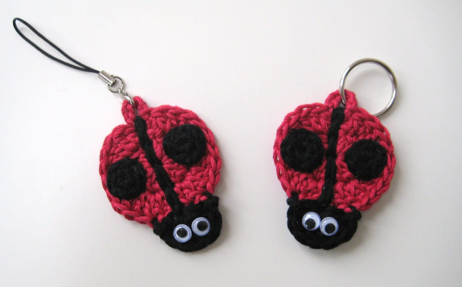 Crochet Pattern keyrings sheep ladybird owl INSTANT DOWNLOAD - Etsy México