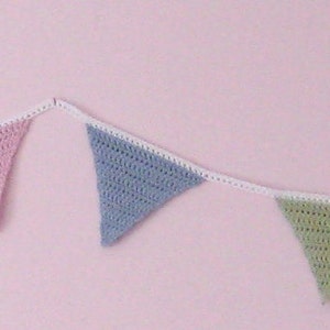 Crochet Pattern Flags Triangle Bunting Garland INSTANT DOWNLOAD PDF ...