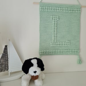Crochet Pattern Letter L Wall Hanging, PDF, UK & US Terms No112 ...