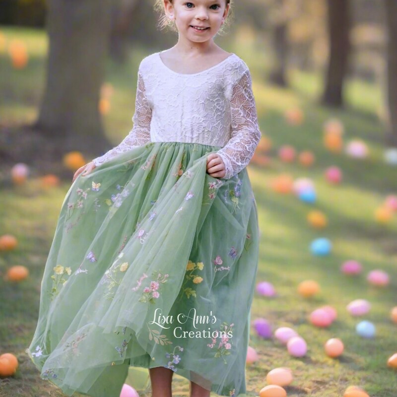 Girls Easter Dress - Etsy