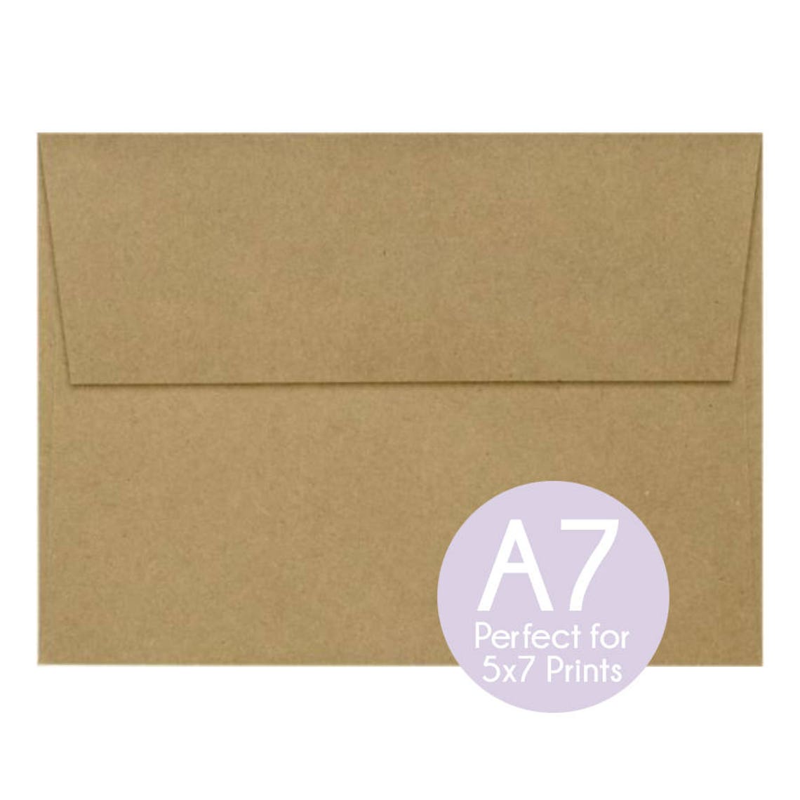 Grocery Bag Brown A7 5x7 Envelopes 5x7 Invitation - Etsy