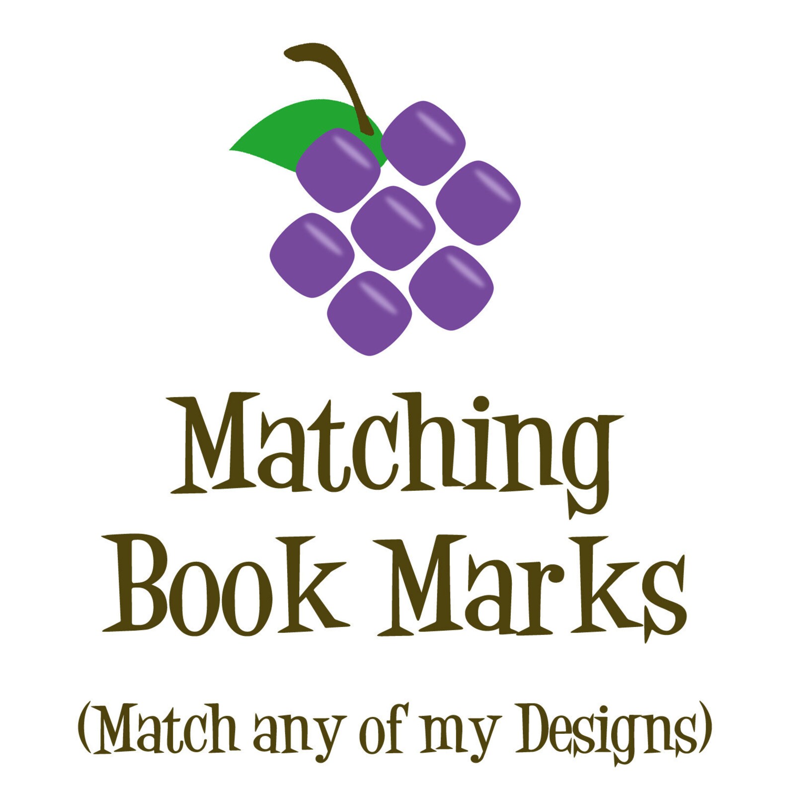 Matching Bookmarks Made to Match Any Design in My Store | Etsy