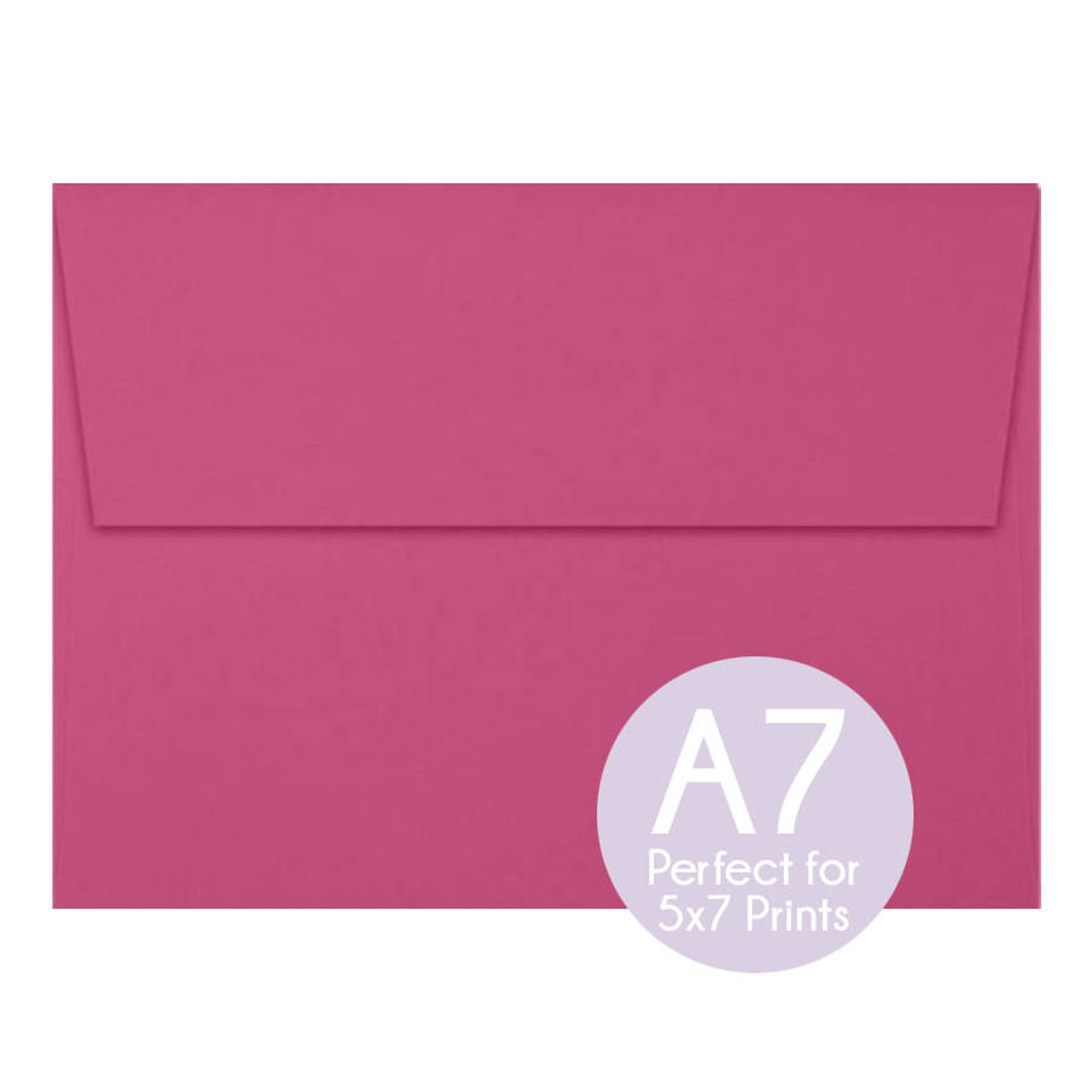 Magenta Pink - A7 5x7 Envelopes - 5x7 Invitation Envelopes, Perfect for ...
