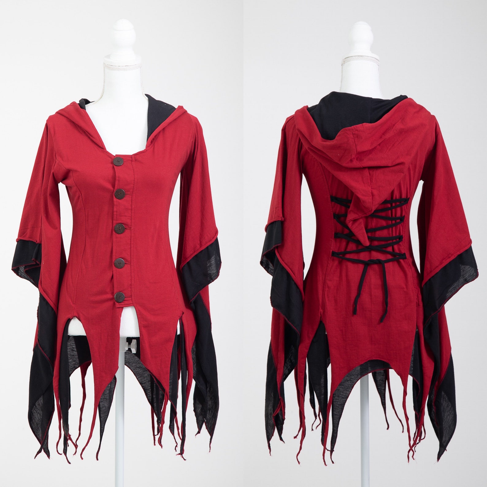 Elven Hood Jacket Fairy Hood Jacket Pixie Hoodie | Etsy