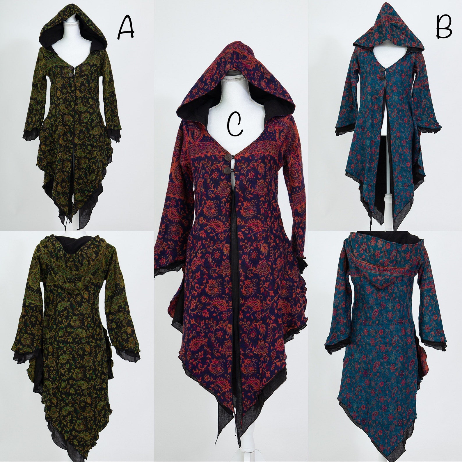 Fairy Clothing Elven Coat Faerie Coat Fairy Pixie Hooded - Etsy Canada