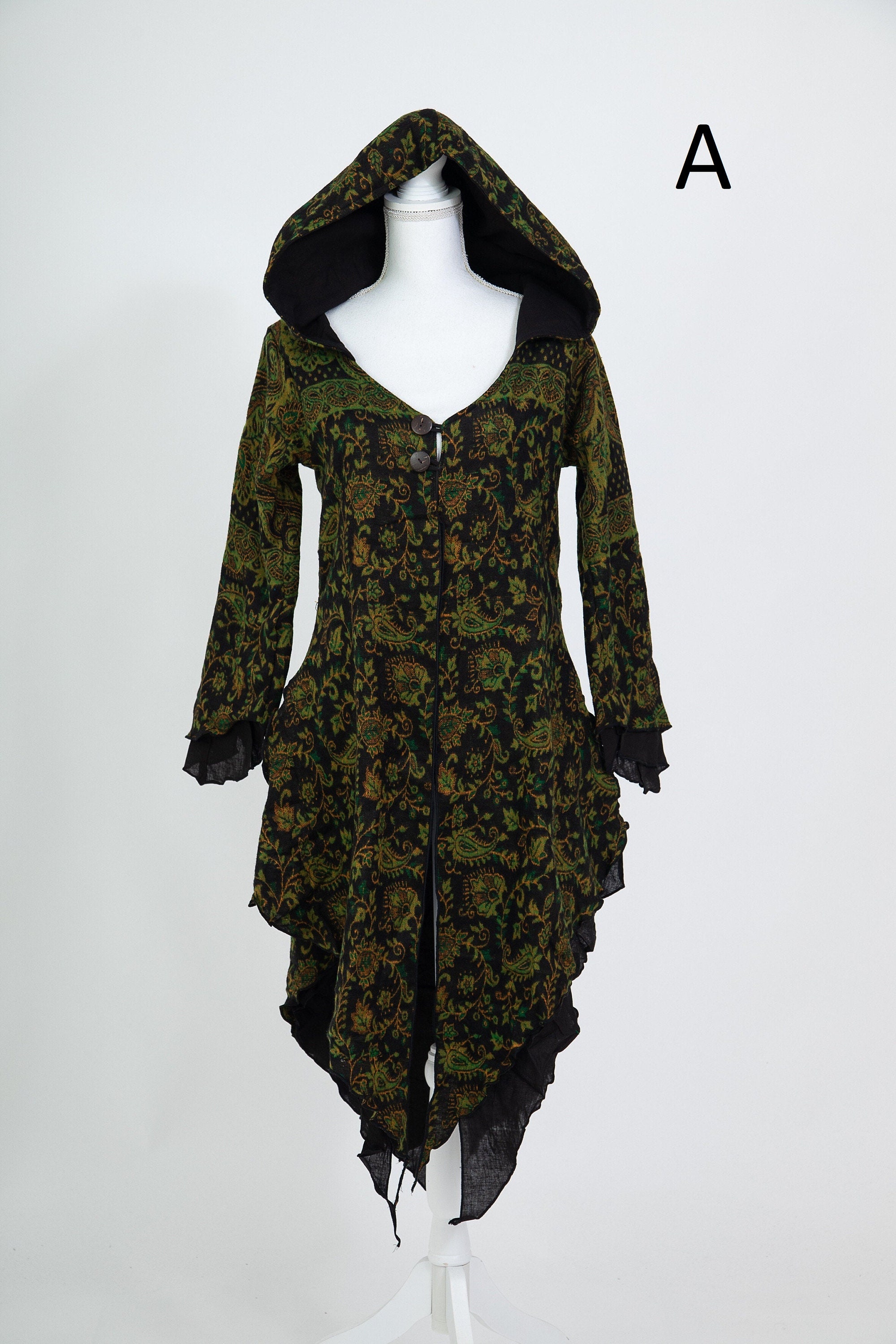 Fairy Clothing Elven Coat Faerie Coat Fairy Pixie Hooded | Etsy