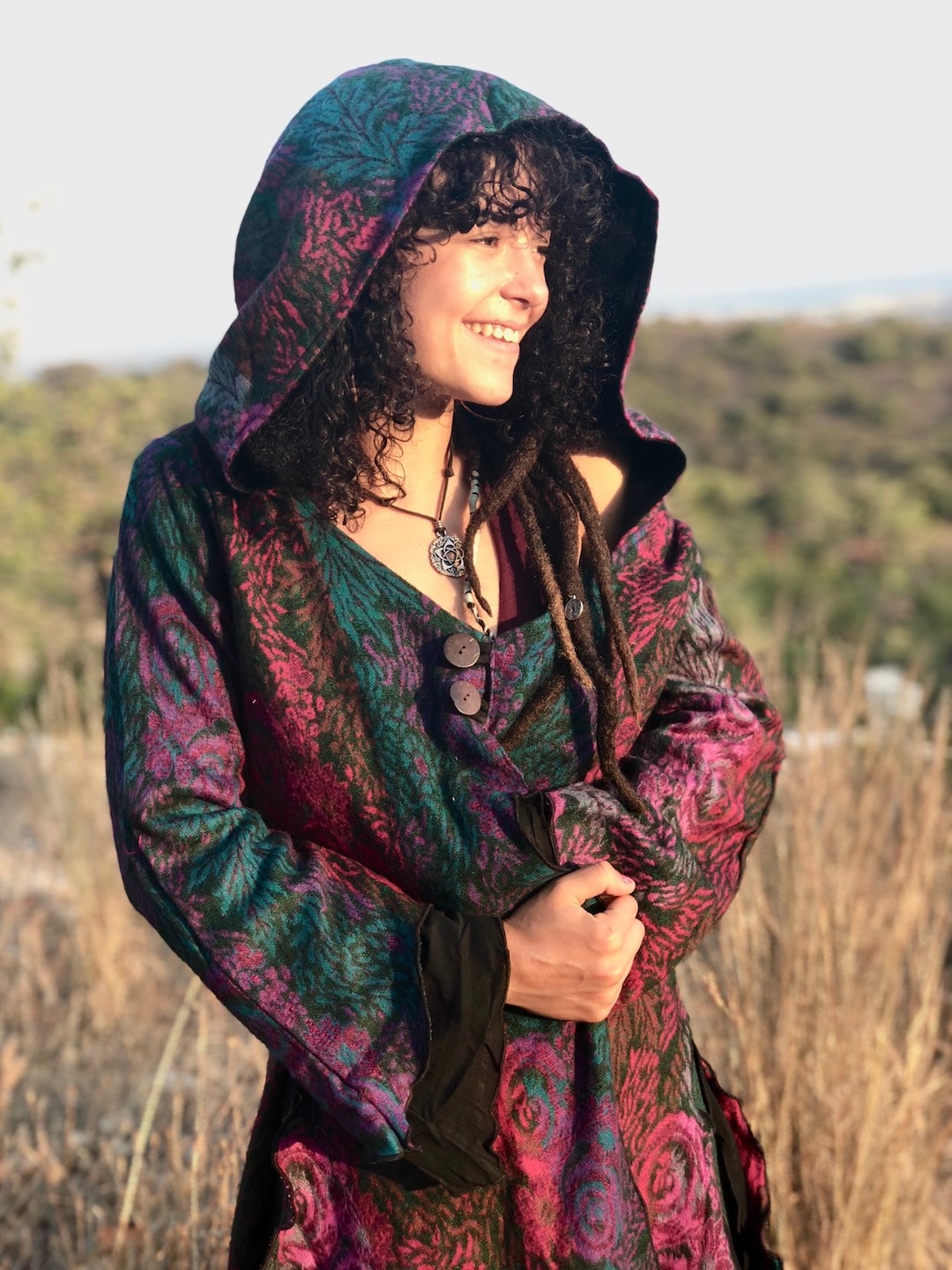 Fairy Clothing, Elven Coat, Faerie Coat, Fairy Pixie Hooded Coat ...