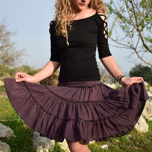 Fairy Skiry, Gypsy Skirt, Elven Skirt, Pixie Skirt, Bohemian Skirt ...